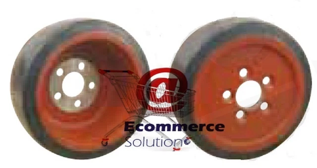 DRIVE WHEEL RUBBER Pallet Truck Stacker L16 LINDE FENWICK 230 90 mm ...