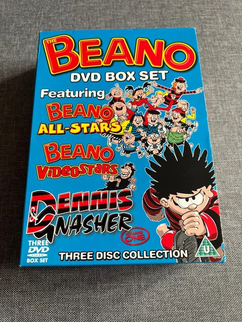 THE BEANO DVD Box Set Three Disc Collection All Stars,Video Stars ...