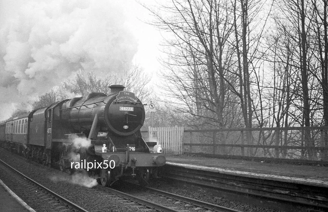 ORIGINAL RAILWAY NEGATIVE. Clifton station. Steam loco 48773. 1991 £4. ...