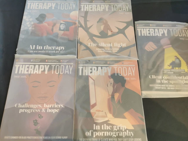 5 X BACP Therapy Today Journals Bundle (July, August, Sept, Oct, Nov ...