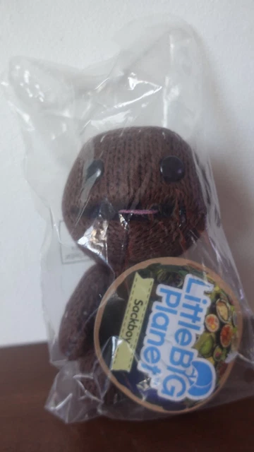 LITTLE BIG PLANET 2010 Sackboy Figure Knitted Soft Toy Plush £12.99 ...