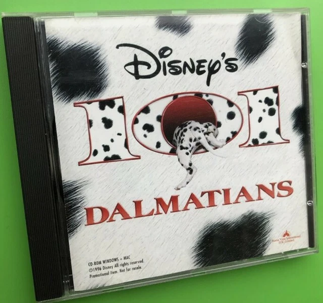 WALT DISNEY 101 DALMATIONS Mac PC CD-ROM Interactive Games Cruella de ...