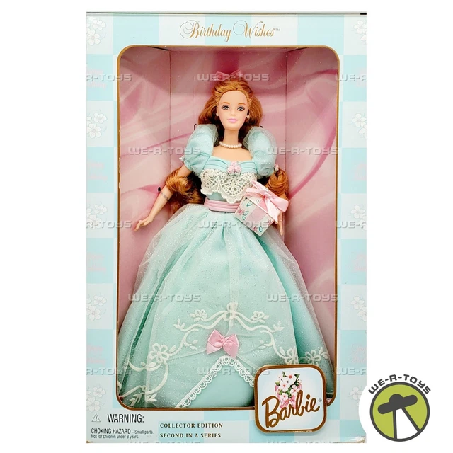 MATTEL BIRTHDAY WISHES Barbie Collector Edition Doll 1999 Mattel 24667 ...