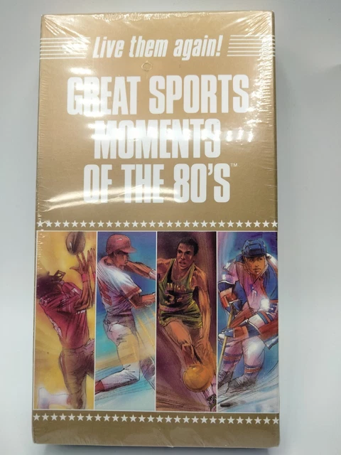 GREAT SPORTS MOMENTS Of The 80s VHS Video,Vintage* NEW! £5.57 - PicClick UK