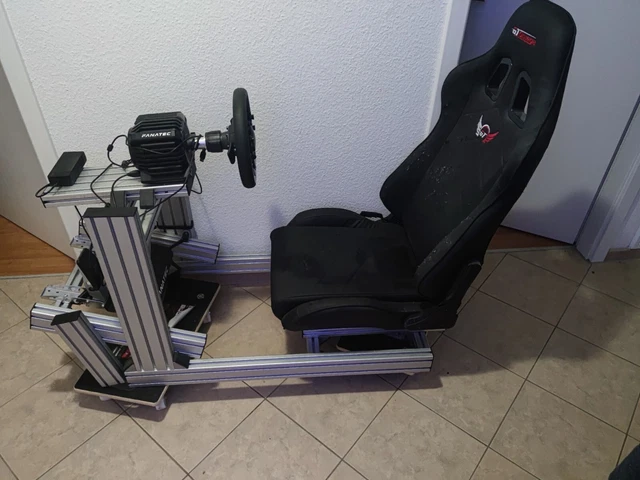 SIM RIG MIT GT Omega Sitz und Fanatec DD Pro (5 NM) EUR 999,00 ...
