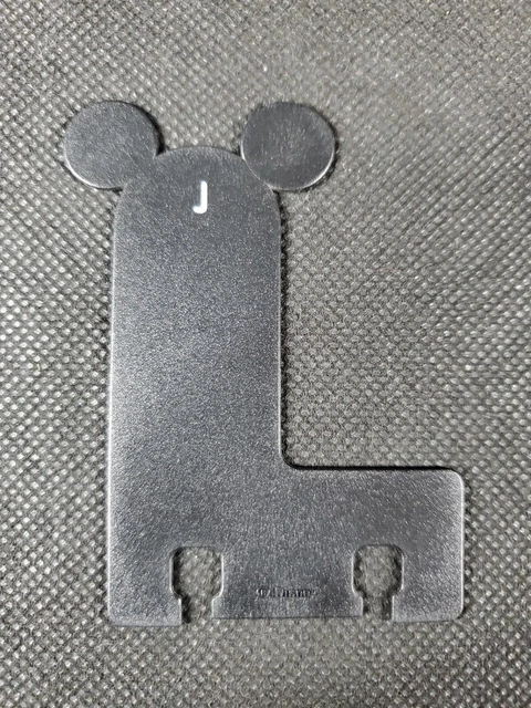 . DISNEY MICKEY Mouse Gloves A-Z Dividers Ear Tabs Rolodex Replacement ...