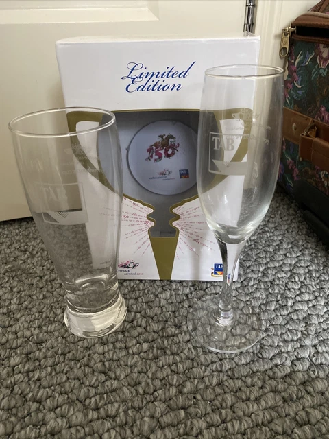 LIMITED EDITION MELBOURNE Cup Carnival 2010 Commemorative Glass Set $10 ...