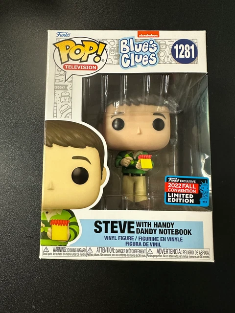 FUNKO BLUE’S CLUES Steve With Handy Dandy Notebook 2022 Fall 1281 EUR ...