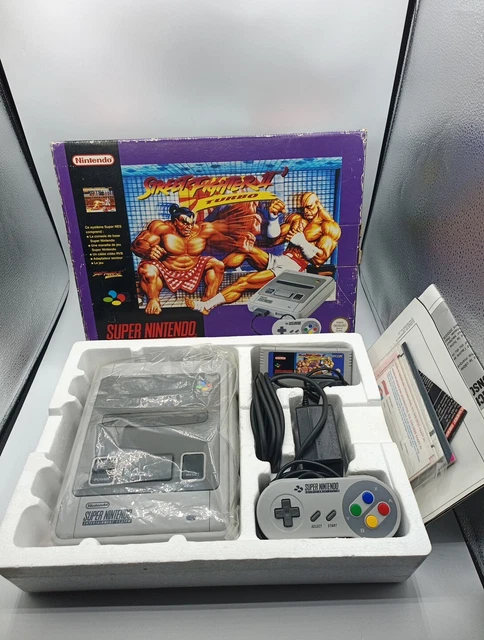 CONSOLE STREET FIGHTER II 2 Turbo Pack Super Nintendo Pal français EUR ...