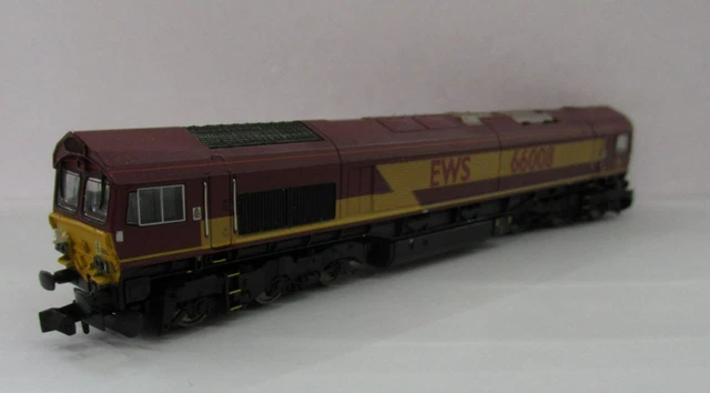 DAPOL N GAUGE Class 66 EWS 66008 Dummy Unit £71.42 - PicClick UK