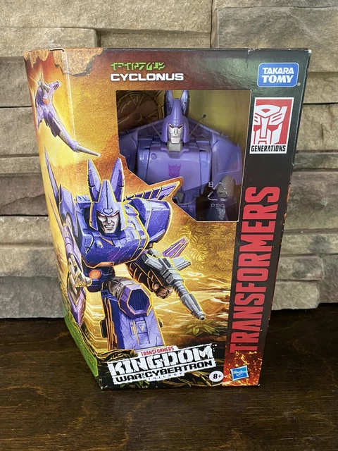 NUOVO TRANSFORMER WFC KINGDOM CYCLONUS JET War for Cybertron ...