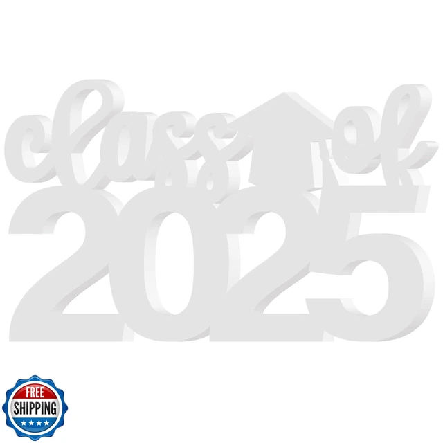 CLASS OF 2025 Sign Graduation Decorations 2025 Senior Photo Booth Props ...