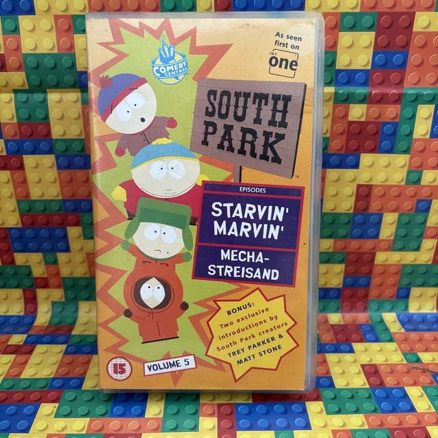 SOUTH PARK VOL.5: Starvin' Marvin' & Mecha-Streisand On VHS Video ...