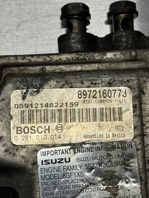 DURAMAX 6.6 CHEVY Chevrolet Silverado Gmc Sierra 2500 3500 Lb7 Ficm ...