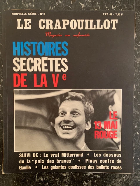 LE CRAPOUILLOT N°3 Eté 1968 - Histoires secrètes de la Ve EUR 3,50 ...
