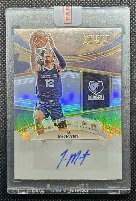 2022-23 SELECT JA Morant In Flight SIGNATURES AUTO argent / 99 grizzlis ...
