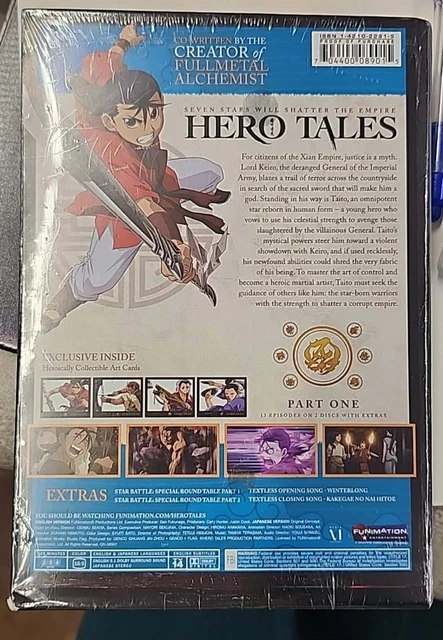 HERO TALES: PART 1 (DVD, 2011, 3-Disc Set) $50.00 - PicClick CA