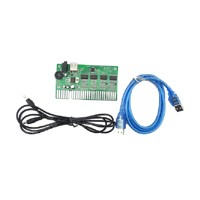 JAMMA INTERFACE TO USB PC PC Joystick + amplificatore audio PCB per ...