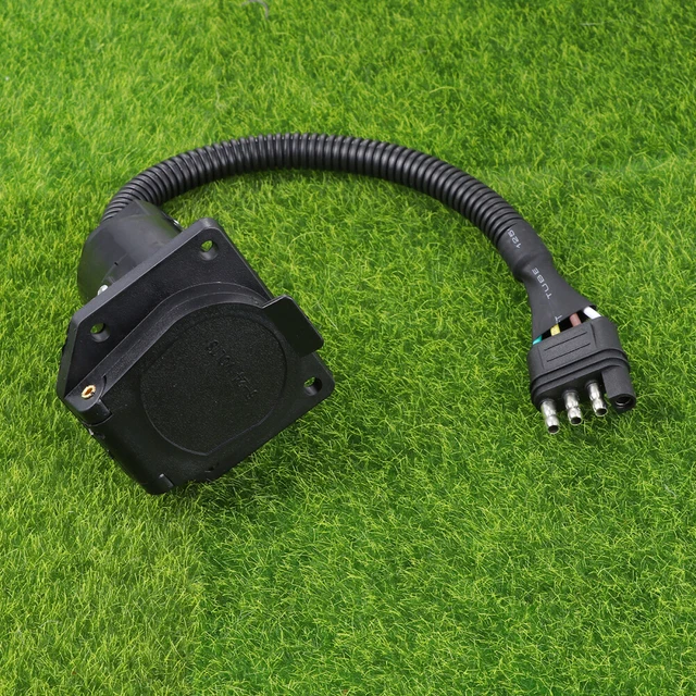 PRISE DE CAMPING-CAR Adaptateur Remorque Feux Remorquage Plug EUR 18,25 ...