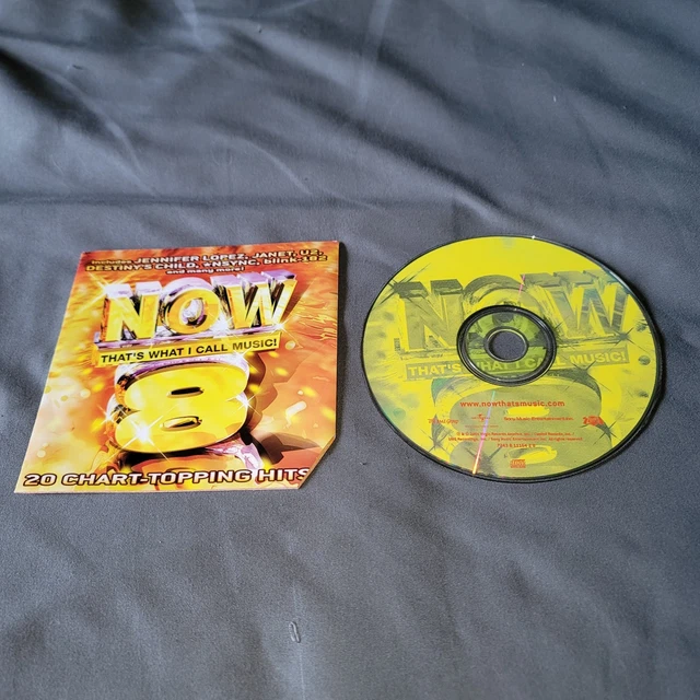 NOW THAT'S WHAT I Call Music 8 - 20 top chart hits NO CASE £6.24 ...