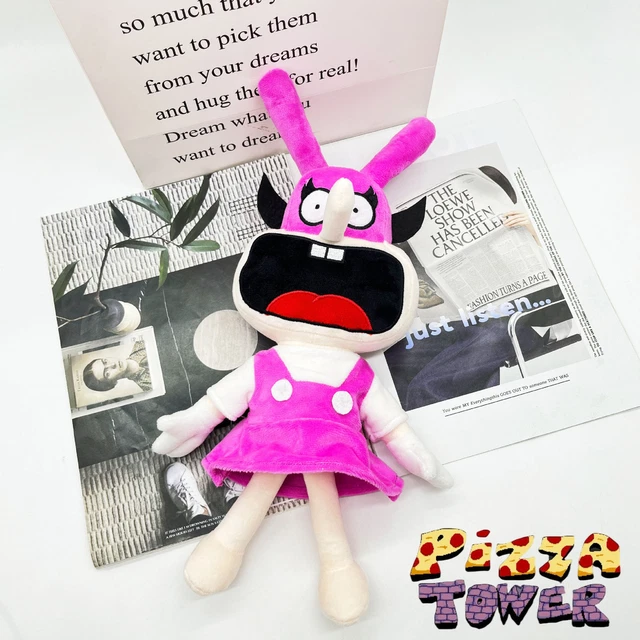 CUTE LONG EAR Rabbit Pizza Tower Soft Toy For Kids £16.90 - PicClick UK