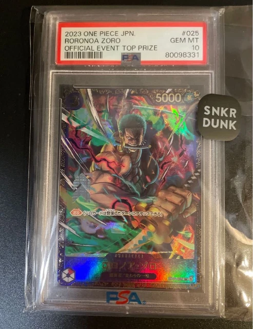 ONE PIECE CARD Game Roronoa Zoro OP01-025 Flagship Battle 2023 Promo From Japan EUR 2.897,38 ...
