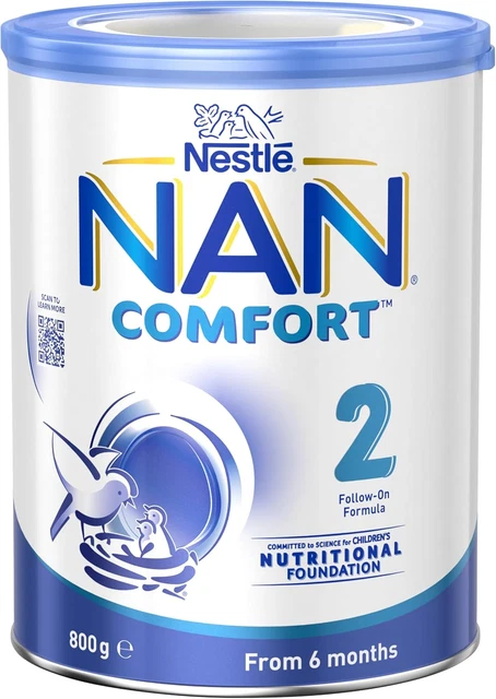 NESTLÉ NAN COMFORT 2 Follow-On Formula, Stage 2 Suitable from 6 to 12 ...