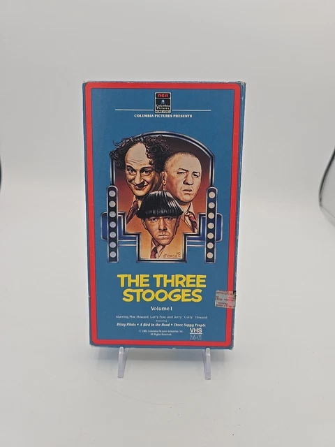 THE THREE STOOGES Volume 1 1982 VHS Extremely Rare Hard To Find £27.27 ...