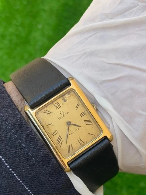 OROLOGIO SVIZZERO VINTAGE Omega Deville Carica Manuale Serbatoio Cal ...