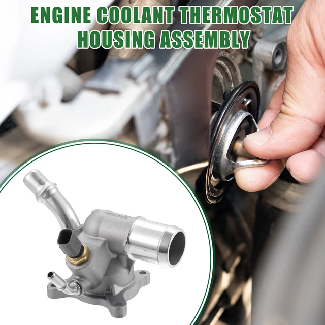 ENGINE COOLANT THERMOSTAT Housing Assembly for Jeep Cherokee 14-21 5047263AB EUR 28,97 - PicClick FR