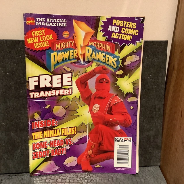 MIGHTY MORPHIN' POWER Rangers Marvel Comics Issue #1 (May 1996) Magazine £5.95 - PicClick UK