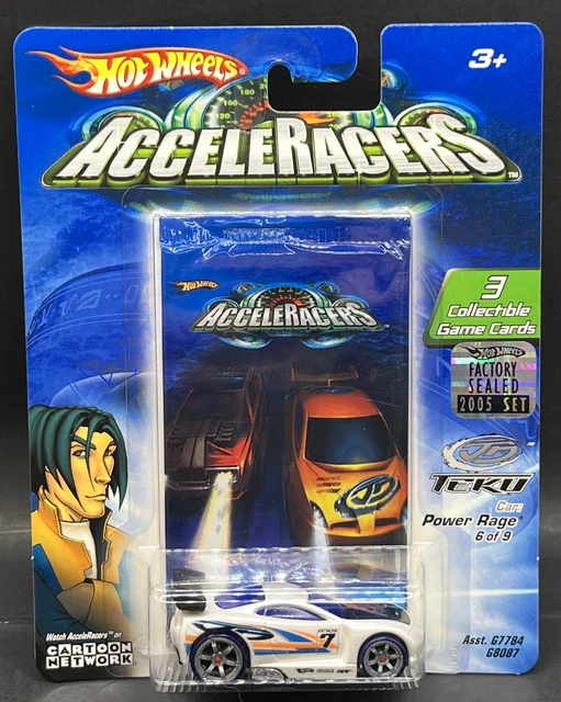 HOT WHEELS ACCELERACERS 2005 Factory Sealed Teku Power Rage 6 Of 9 $102 ...
