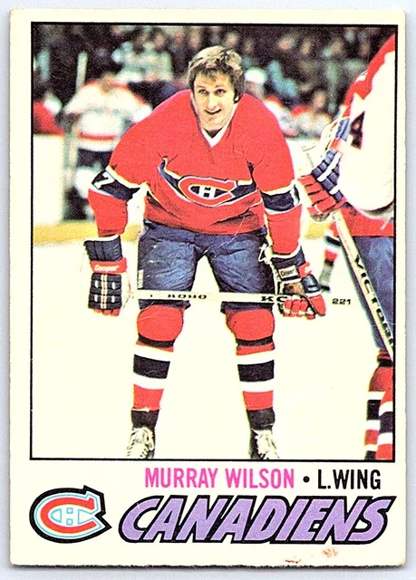 1977-78 O-PEE-CHEE MURRAY Wilson Canadiens de Montréal #69 EUR 0,98 ...