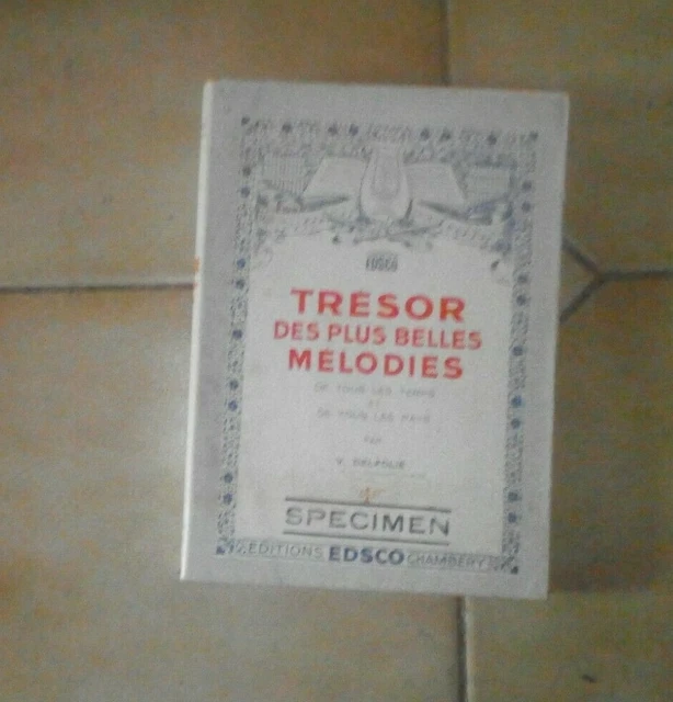 DELFOLIE. TRÉSOR DES plus belles mélodies. EDSCO. 1947. EUR 5,00 ...
