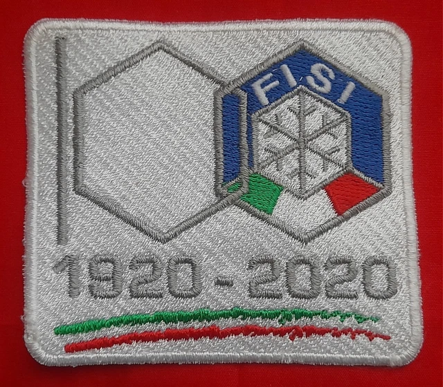 TOPPA/PATCH FISI - Federazione Italiana Sport Invernali "Centenario" EUR 7,00 - PicClick IT