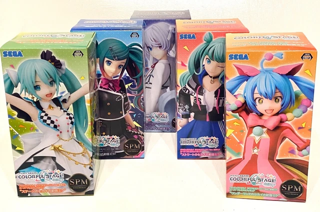 SEGA PROJECT SEKAI COLORFUL STAGE Hatsune Miku Super Premium Figure Complete Set £140.08 ...