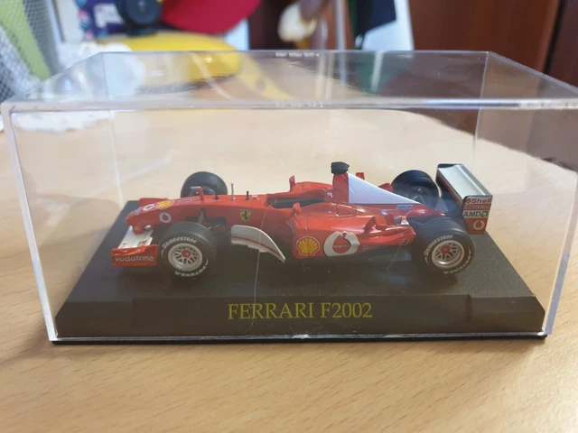 FERRARI F2002 MICHAEL Schumacher Formula 1 Collection Con Box 1/43 EUR ...