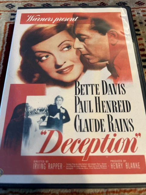 DECEPTION (DVD) CLAUDE Rains Bette Davis Paul Henreid EUR 26,86 ...