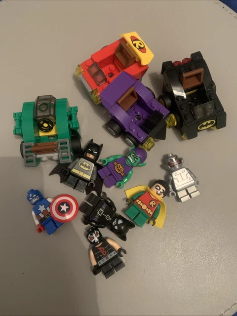 LEGO MIGHTY MICROS Bundle - Marvel & DC - Bane, Batman, Captain America ...