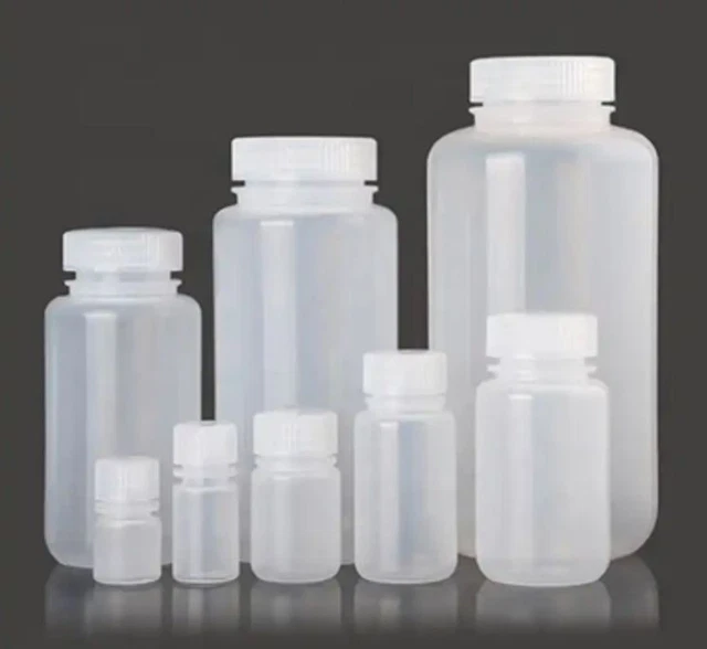 BOTTLES WIDE MOUTH HDPE for Storage/Reagent/Chemicals, 10pcs, Vol ...