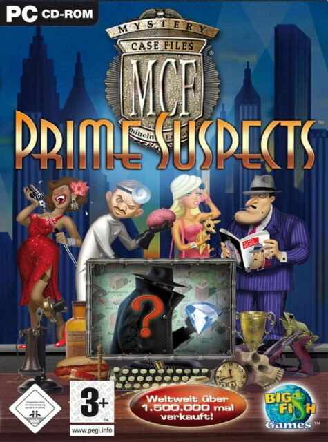MYSTERY CASE FILES: Prime Suspects [video game] EUR 24,95 - PicClick DE