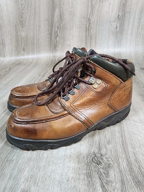 VINTAGE DEADSTOCK RED Wing USA Made 6660 Mens 8 D Leather Chukka Work ...