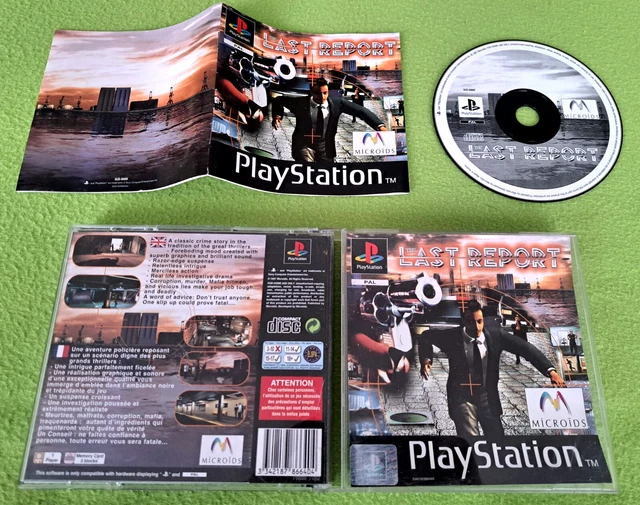 PLAYSTATION PS1 THE Last Report [PAL Fr] PS One CIB Boîte Notice ...