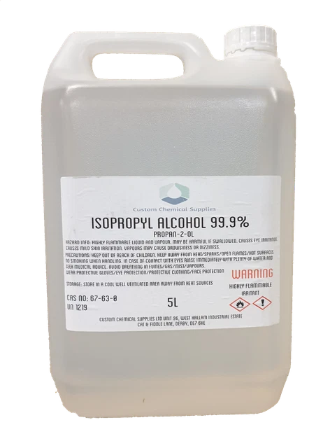 ISOPROPYL ALCOHOL IPA 99.9% Cleaning Pure Isopropanol 5L NEXT DAY ...