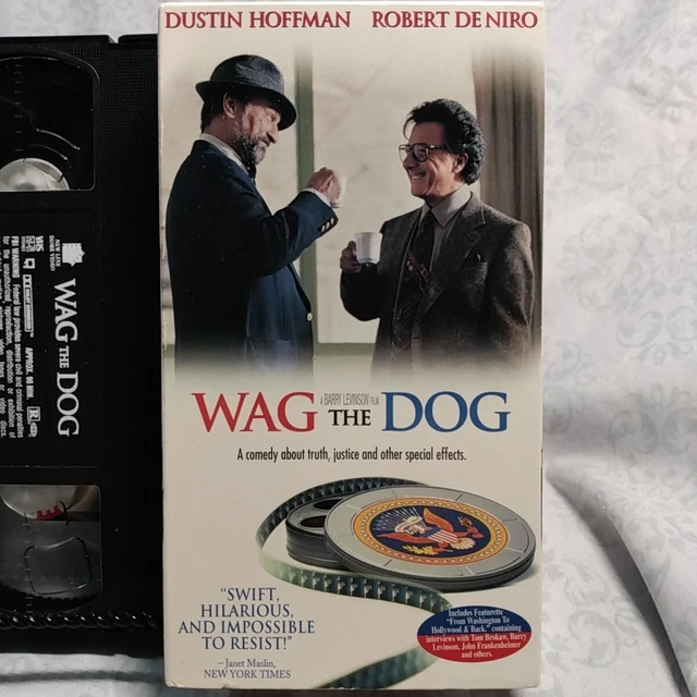 WAG THE DOG (VHS, 1998) Dustin Hoffman, Robert De Niro £3.31 - PicClick UK