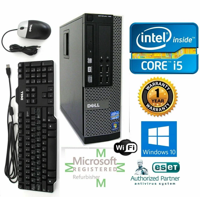 CUSTOM BUILD DELL 3010 Desktop Computer i5 3rd| 16GB 1TB SSD Win10 PC £ ...