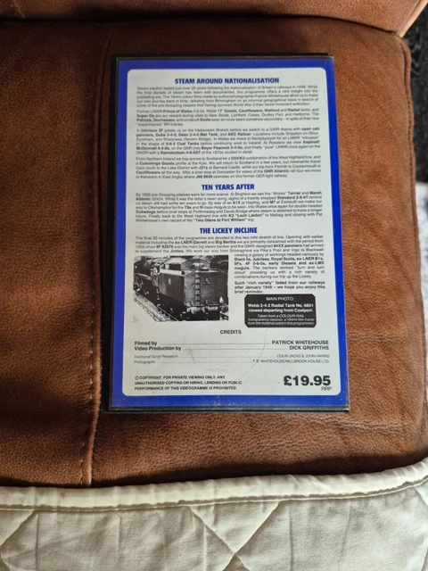 VHS VIDEO : Steam Around Nationalisation Lickey Incline rare VHS not ...