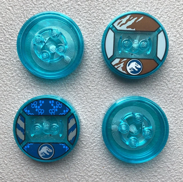 LEGO DIMENSIONS JURASSIC WORLD DISKS ONLY Owen Dinosaur from set 71205 ...