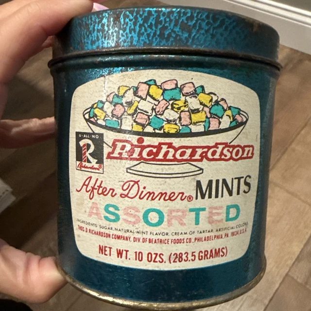 RARE VINTAGE RICHARDSON after dinner mints assorted £24.92 - PicClick UK