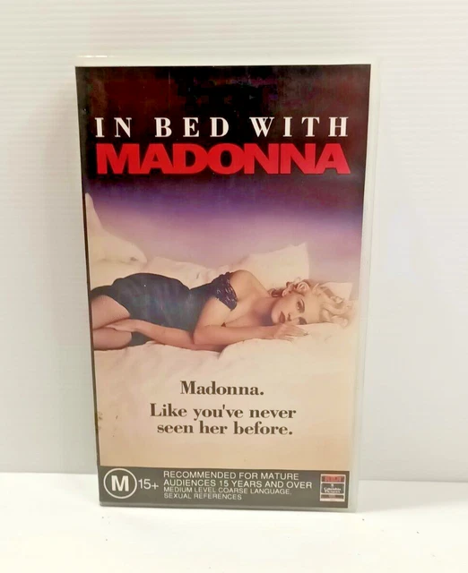 IN BED WITH Madonna - VHS Music Video Tape 1991 VGC £9.83 - PicClick UK